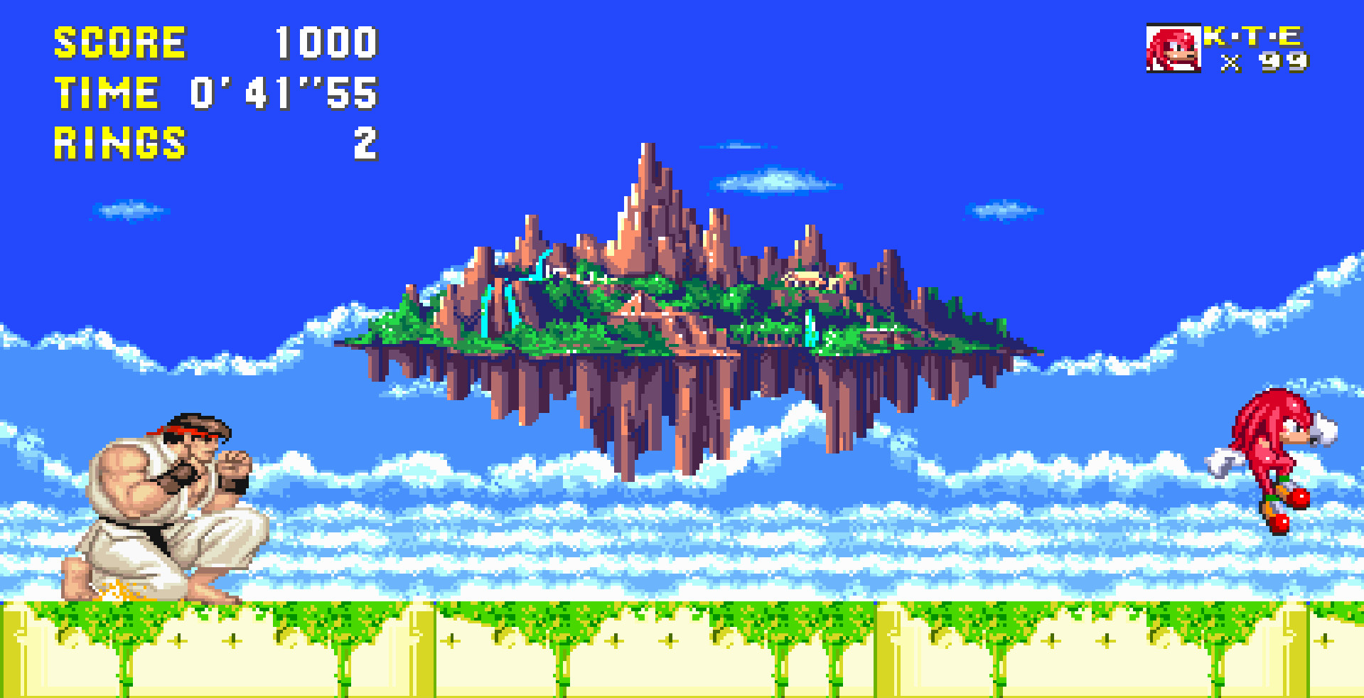 RYU over Mecha Sonic Mod for Sonic 3 A.I.R. | S3AIR Mods