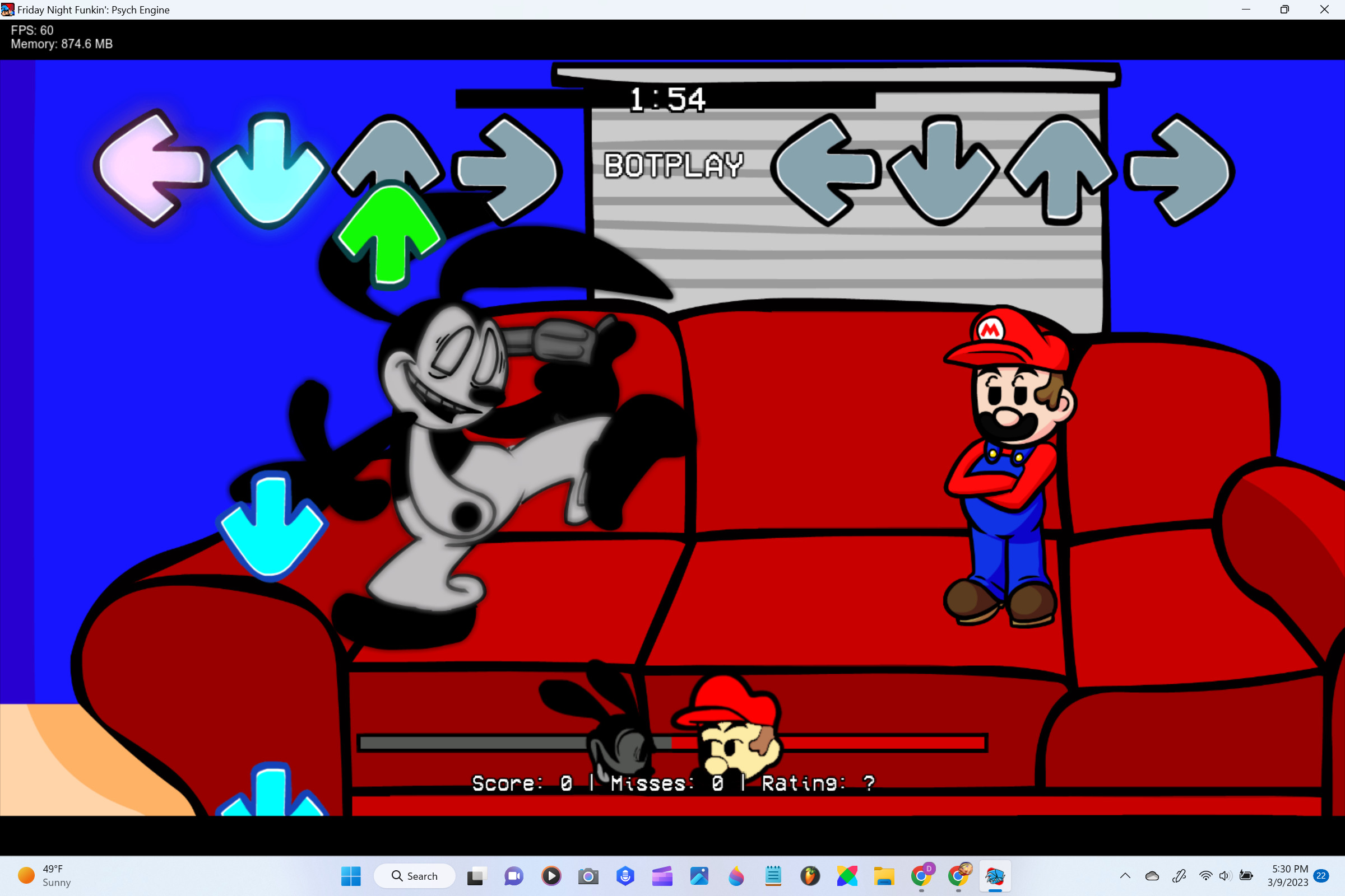 Oswald The Unlucky Rabbit Character Pack (V2 OUT) Mod for Friday Night ...