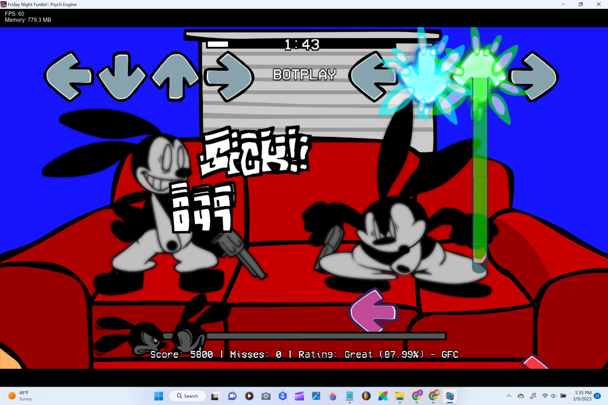 Oswald The Unlucky Rabbit Character Pack (V2 OUT) Mod for Friday Night ...