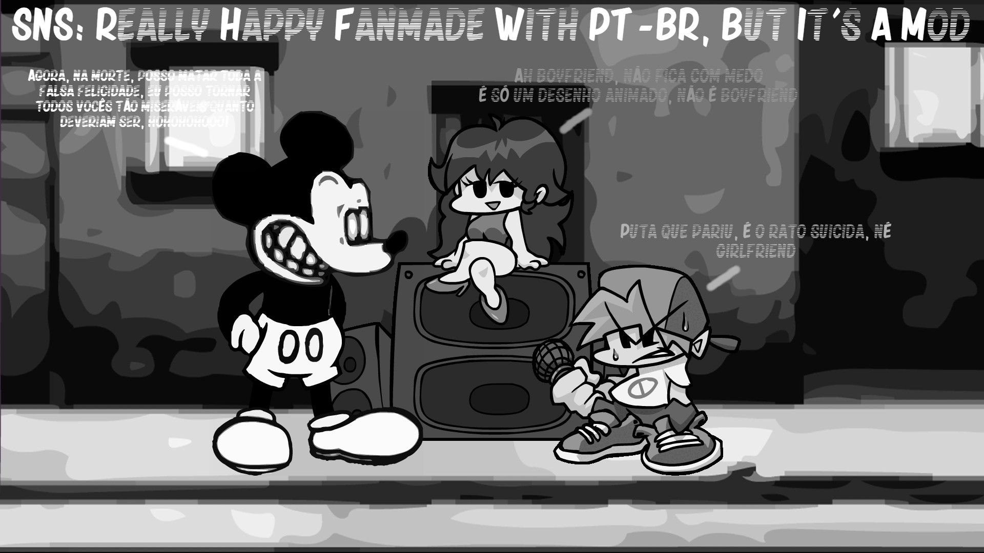 SNS: Really Happy Fanmade With PT-BR, But It's Mod Mod for Friday Night ...