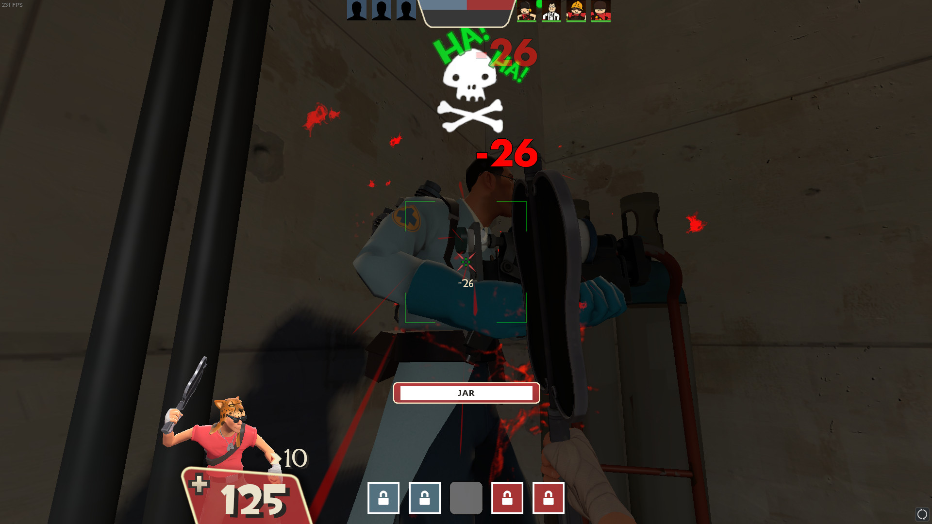Cross X Team-Colored Hitmarker (OLD) Mod for Team Fortress 2 | TF2 Mods