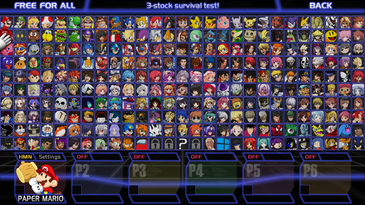 New Paper Mario GFX (9.5/CMC) [Super Smash Bros. Crusade] [Mods]