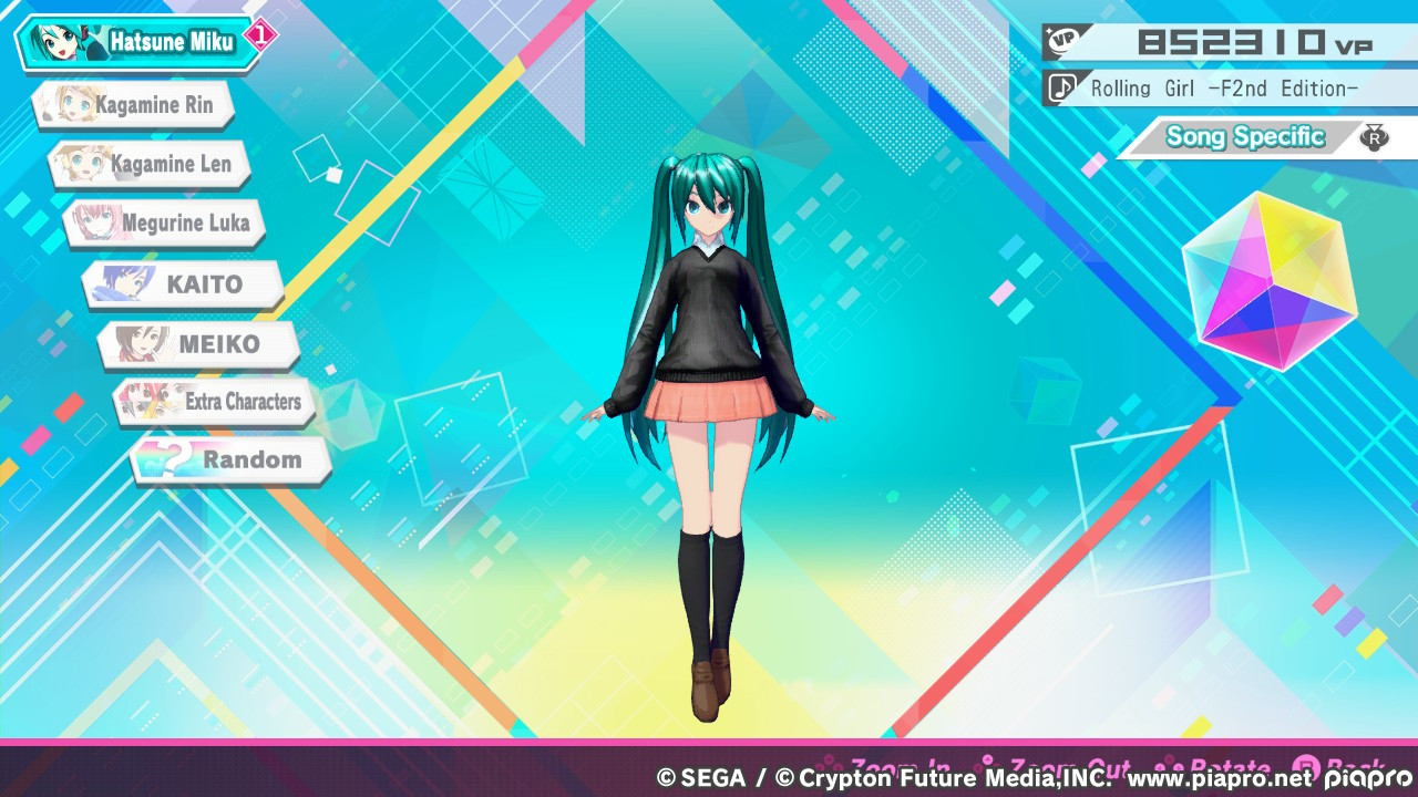 Switch Rolling Girl Akiakane Ver. [Hatsune Miku: Project Diva Mega39 ...