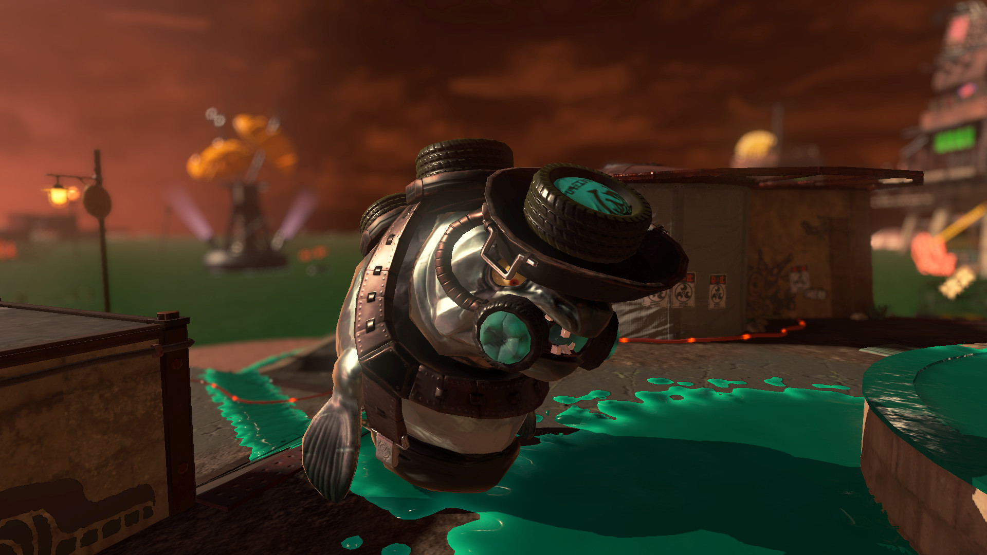 Teal Salmonid Colors Mod for Splatoon 3 | Splatoon 3 Mods