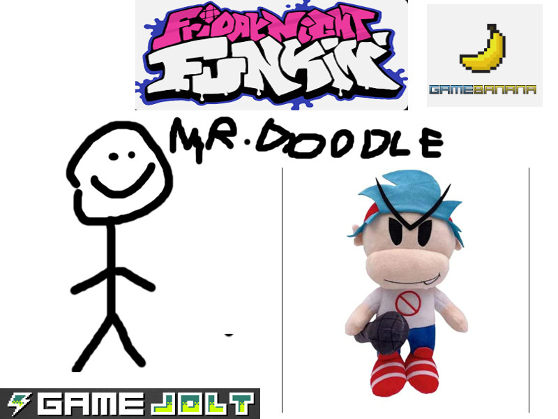 Friday Night Funkin Mr.Doodle Week [Friday Night Funkin'] [Mods]
