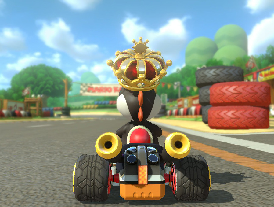 Crown Yoshi Mod for Mario Kart 8 Deluxe | MK8D Mods