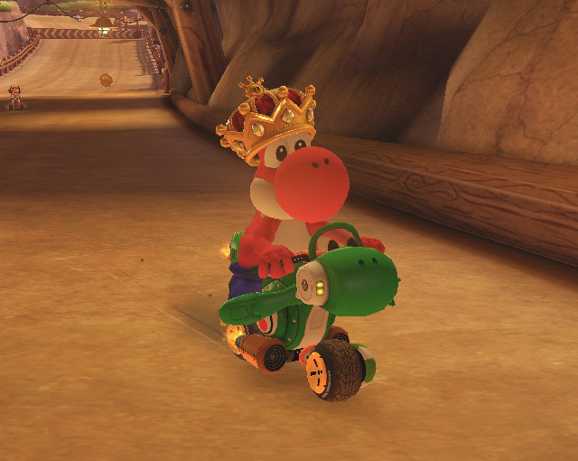 Crown Yoshi Mod for Mario Kart 8 Deluxe | MK8D Mods