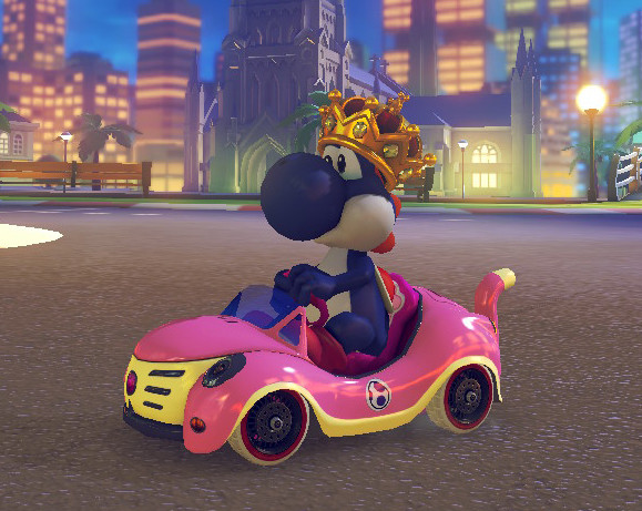 Crown Yoshi Mod for Mario Kart 8 Deluxe | MK8D Mods