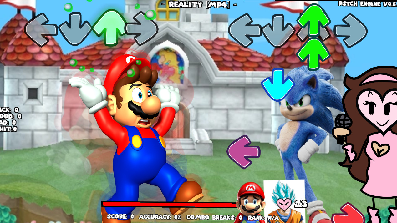 VS MARIO-1.MP4 - UPDATE 2 (HAPPY MAR10 DAY) Mod for Friday Night Funkin ...