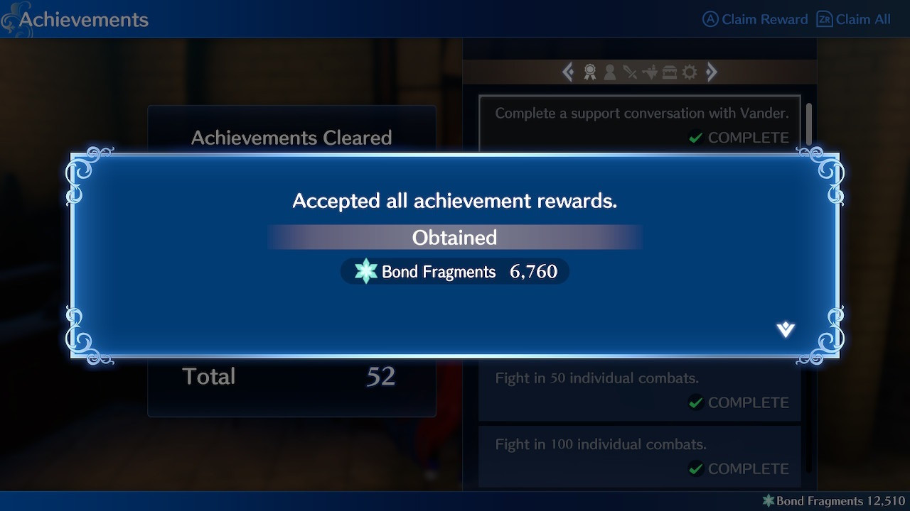 Double Achievement Bond Fragment Mod for Fire Emblem Engage | FEE Mods
