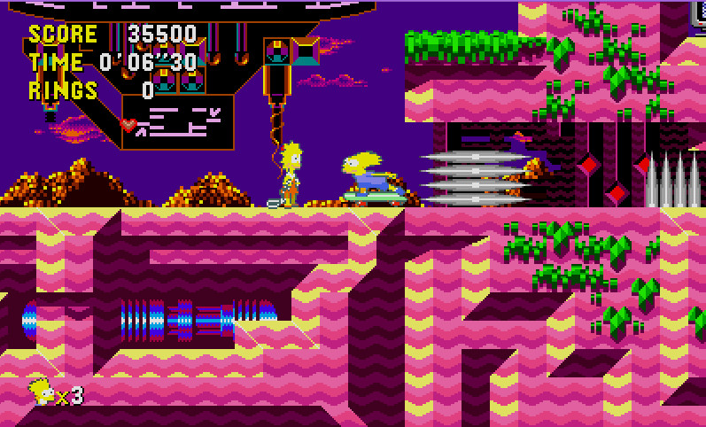 Homer CD Mod for Sonic CD (2011) | SCD Mods