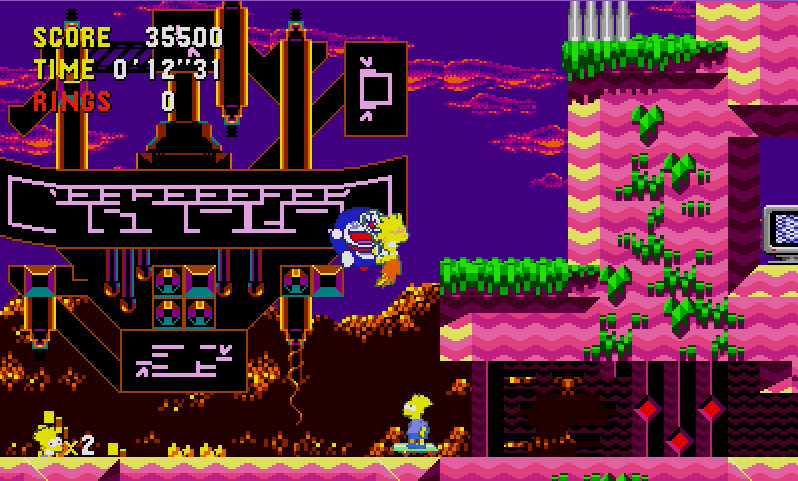 Homer CD Mod for Sonic CD (2011) | SCD Mods