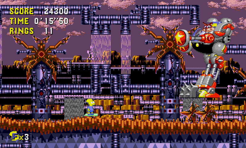Homer CD Mod for Sonic CD (2011) | SCD Mods