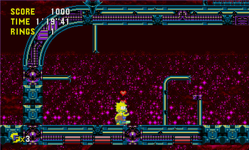 Homer CD Mod for Sonic CD (2011) | SCD Mods