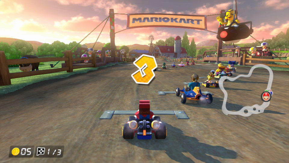 Minecraft Mario in MK8D - (Over Mario) Mod for Mario Kart 8 Deluxe ...