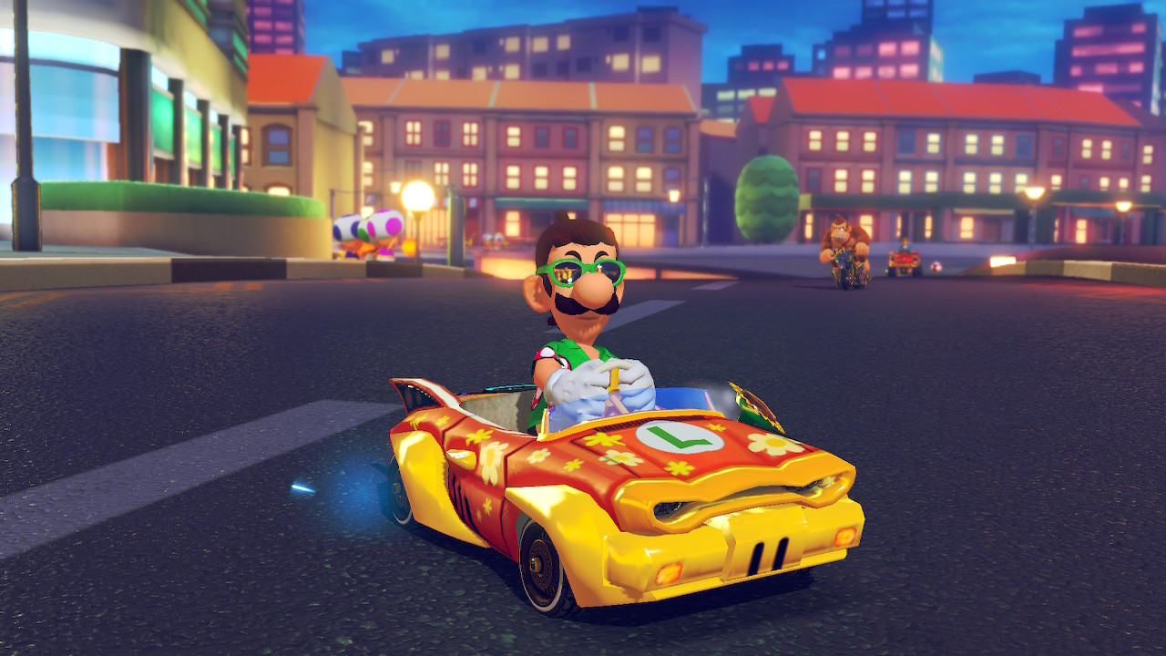 Luigi Vacation (With Tour Animations) Mod for Mario Kart 8 Deluxe ...