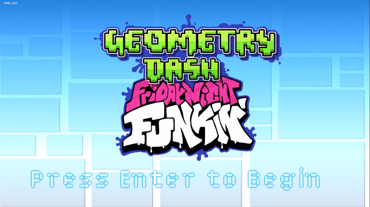 Friday Night Funkin Geometry Dash Mod for Friday Night Funkin' | FNF Mods