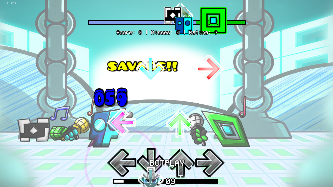 Friday Night Funkin Geometry Dash Mod for Friday Night Funkin' | FNF Mods