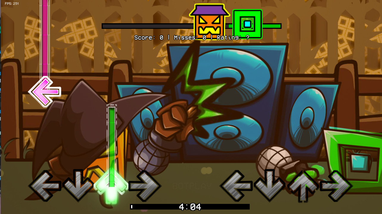 Friday Night Funkin Geometry Dash Mod for Friday Night Funkin' | FNF Mods