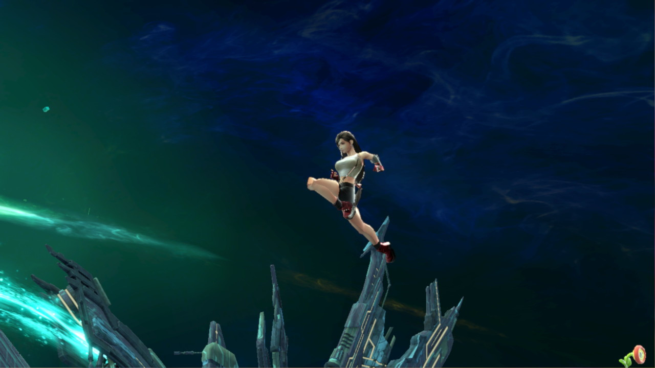 Tifa over Captain Falcon Mod for Super Smash Bros. Ultimate | SSBU Mods