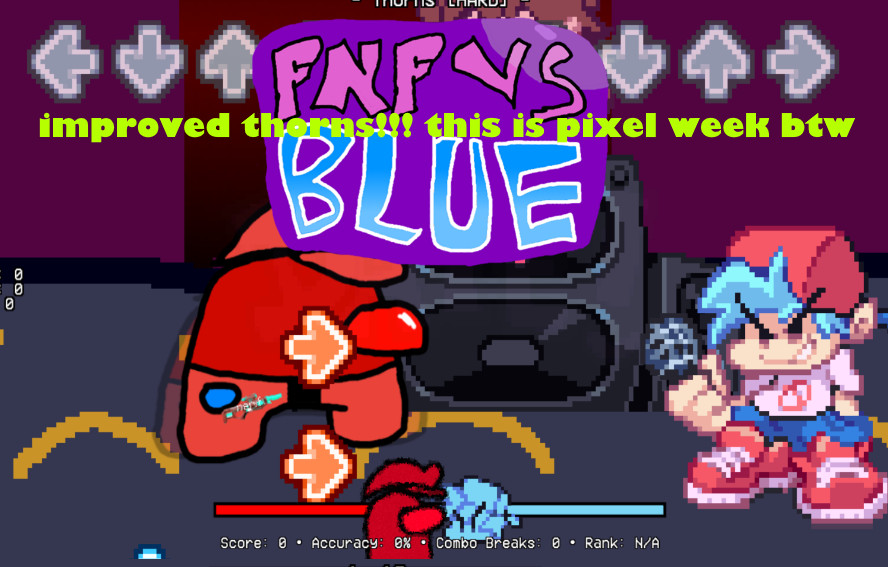 FNF VS Blue Mod for Friday Night Funkin' | FNF Mods
