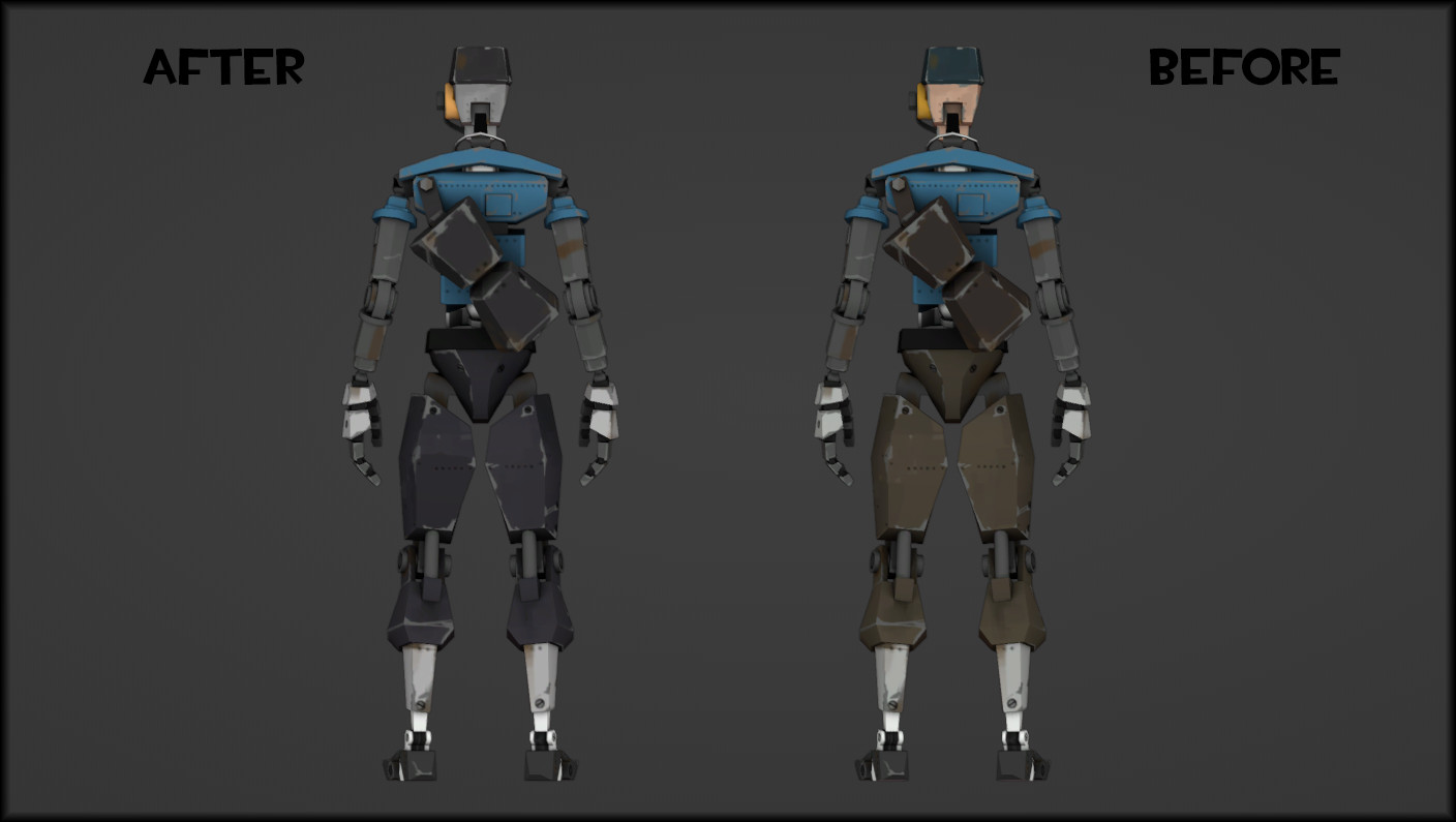 Improved Bot Textures Mod for Team Fortress 2 | TF2 Mods