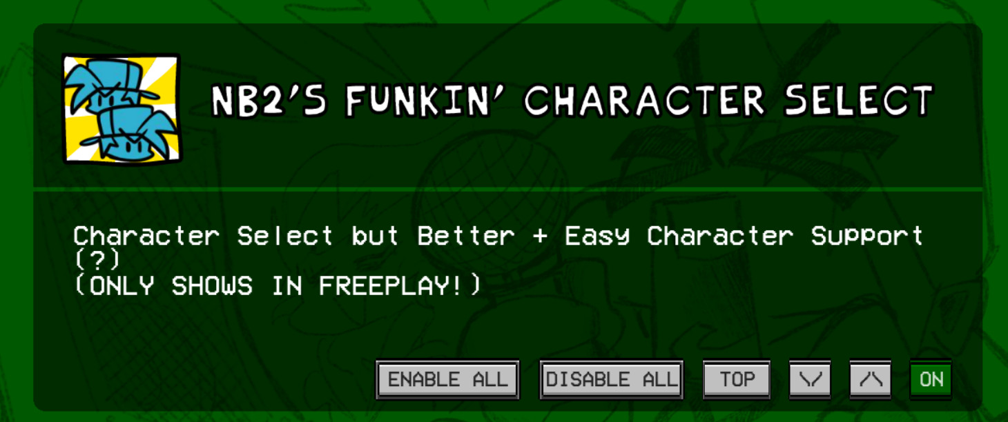 Funkin' Character Select [Psych Engine] Mod for Friday Night Funkin ...