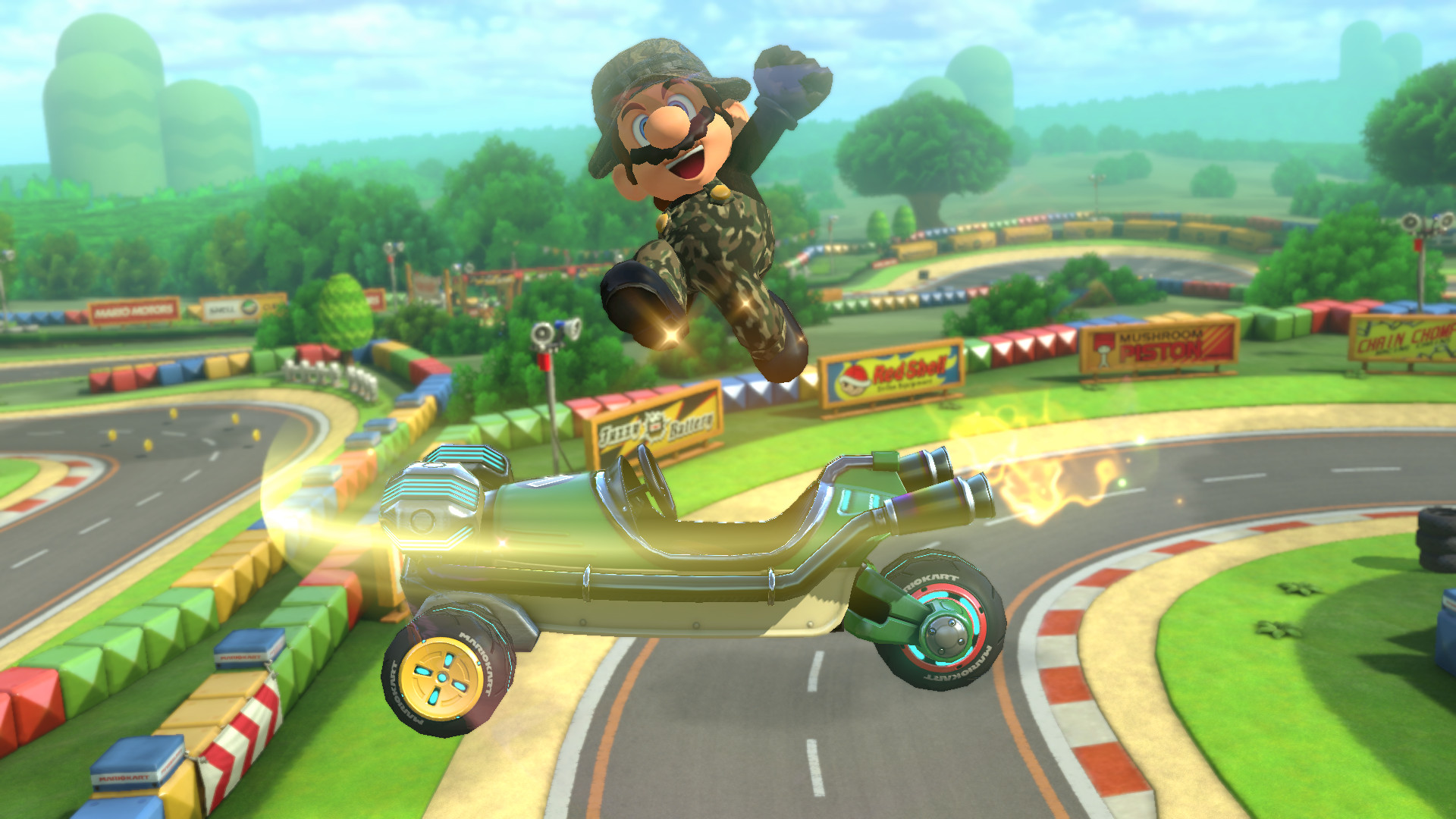 Captain Price Mario Mod for Mario Kart 8 Deluxe | MK8D Mods