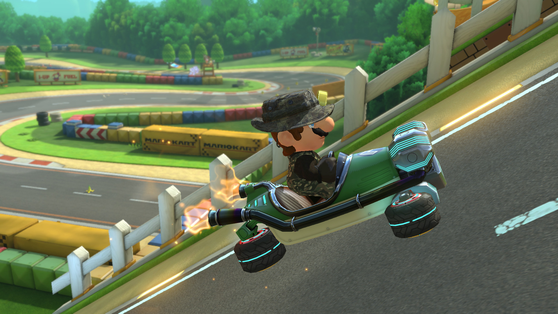 Captain Price Mario Mod for Mario Kart 8 Deluxe | MK8D Mods