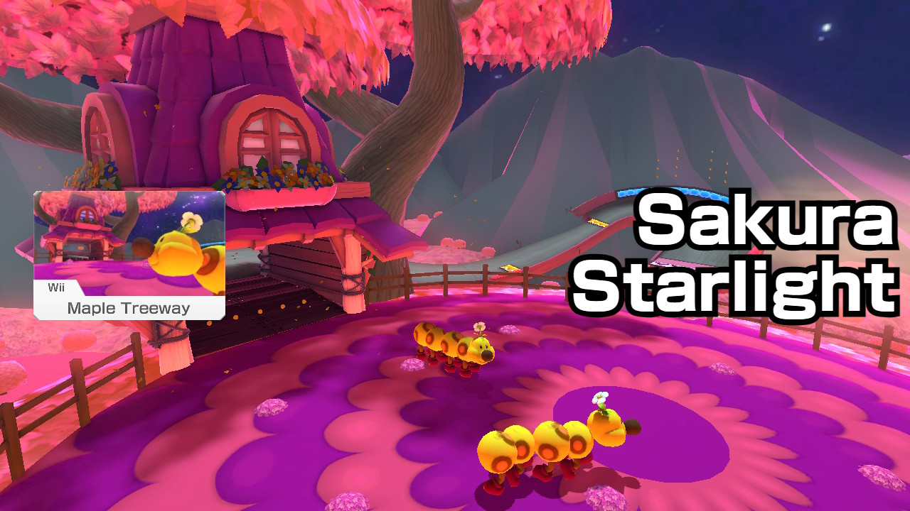 Sakura Starlight [Mario Kart 8 Deluxe] [Mods]