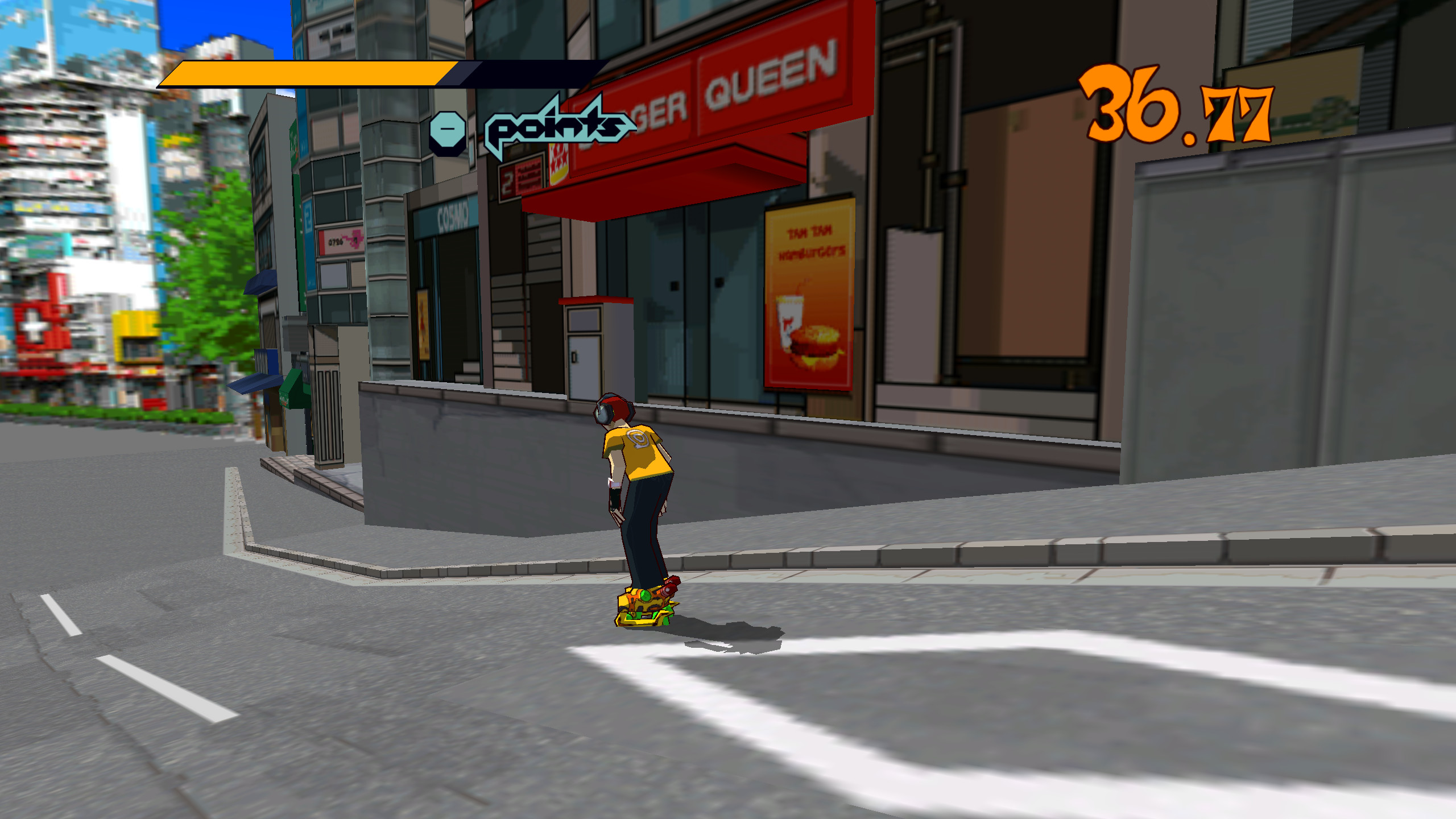 Early game textures Mod for Jet Set Radio | JSR Mods