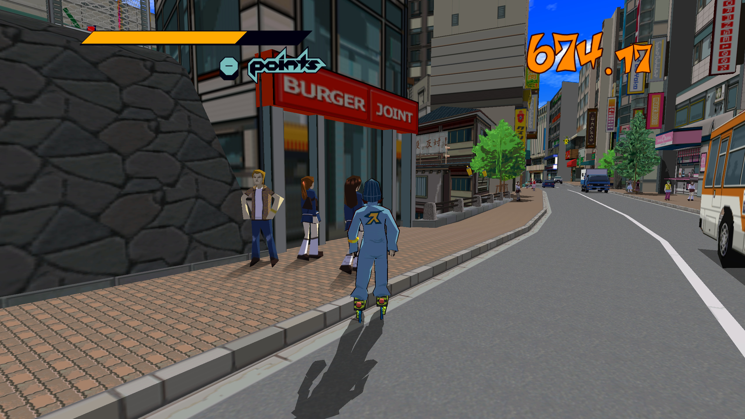 Early game textures Mod for Jet Set Radio | JSR Mods