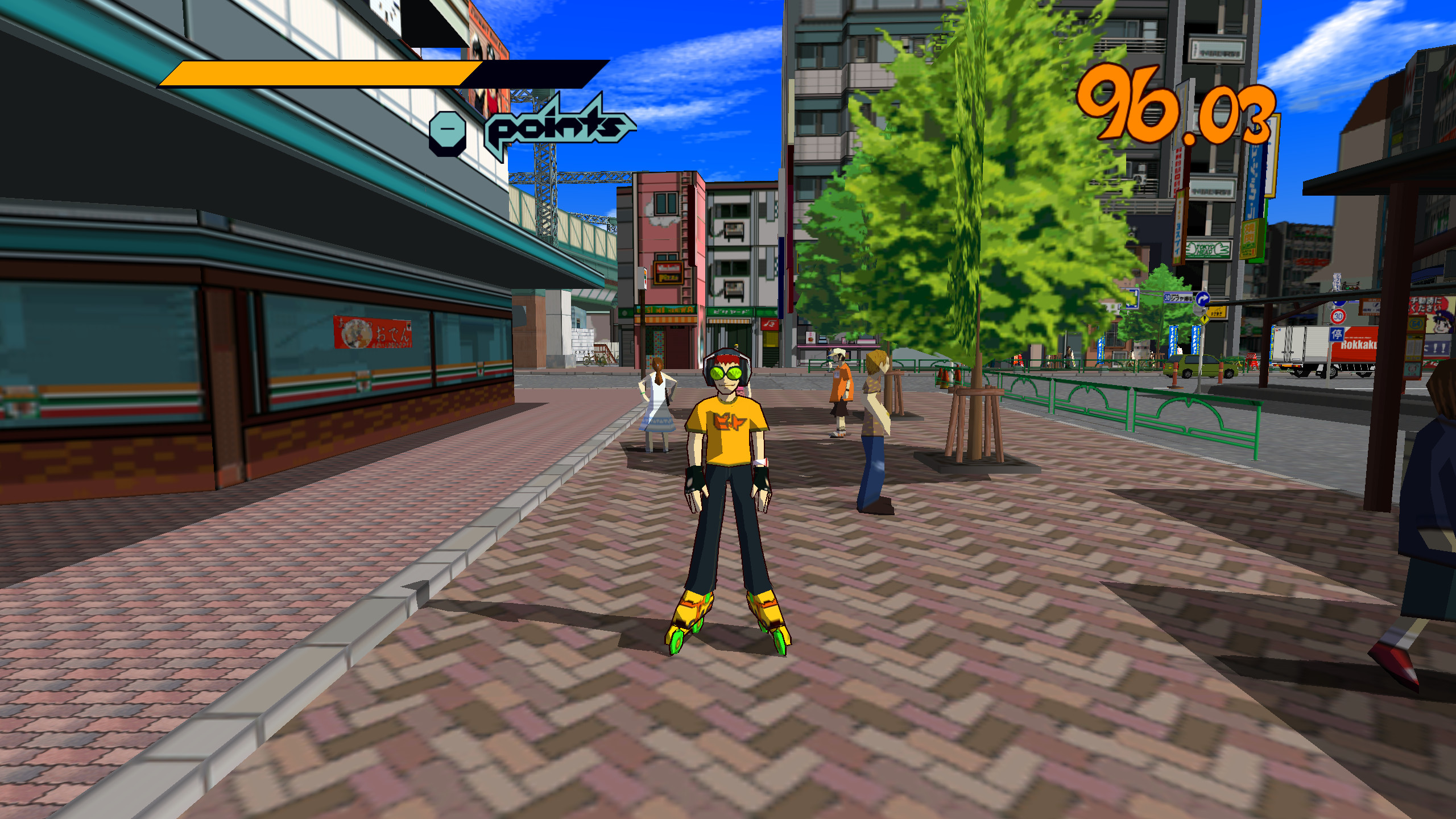 Early game textures Mod for Jet Set Radio | JSR Mods