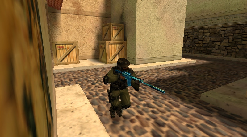 Blue M4A1 Mod for Counter-Strike 1.6 | CS1.6 Mods