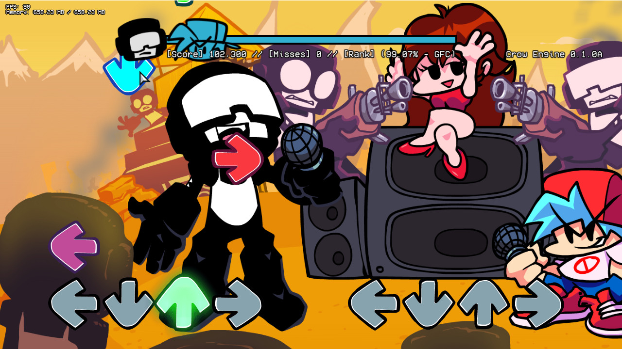 Crow Engine Mod for Friday Night Funkin' | FNF Mods