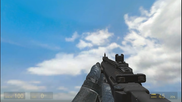 MW2019 MP7 [HL2 Realism] Mod for Half-Life 2 | HL2 Mods