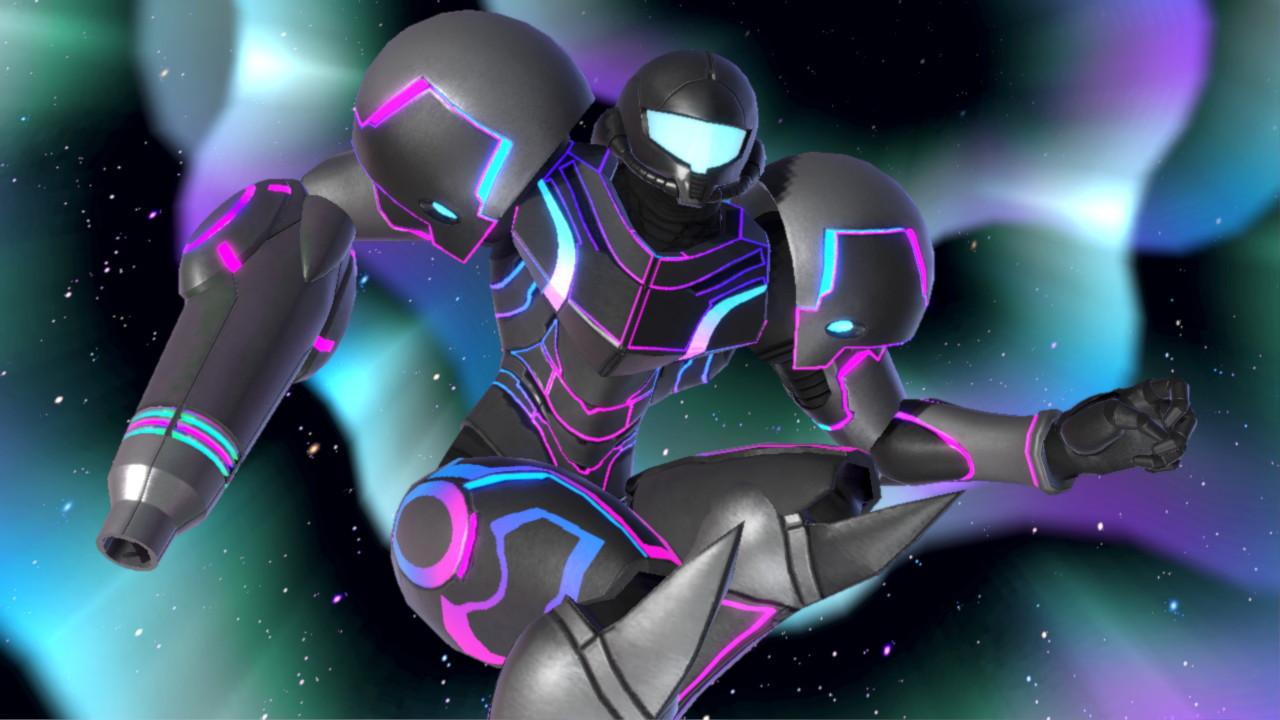 Neon Samus Mod for Super Smash Bros. Ultimate | SSBU Mods