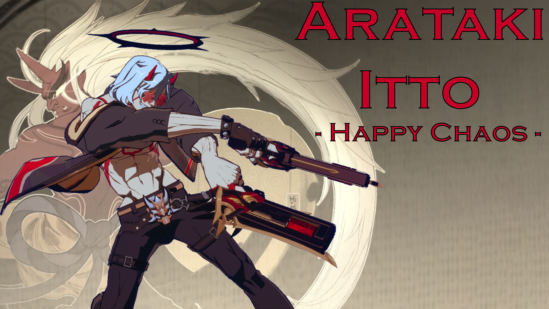 Arataki Itto Happy Chaos (+ DLC colors) Mod for GUILTY GEAR -STRIVE ...