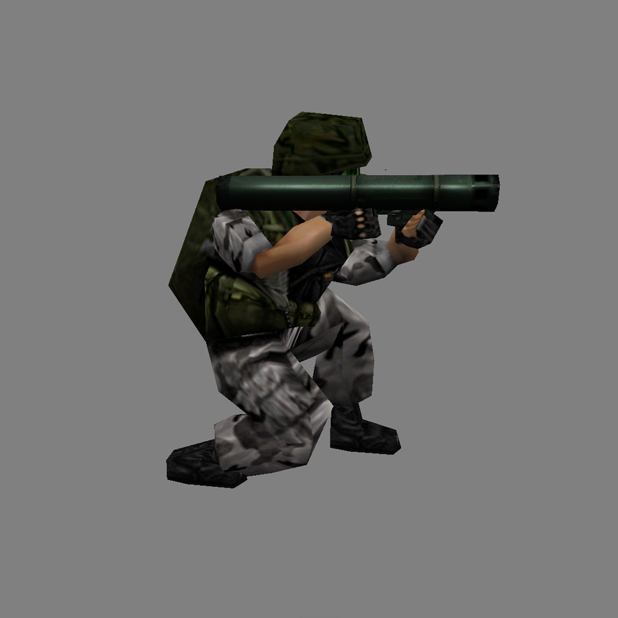 OP4 hgrunt player model conversion Mod for Half-Life: Opposing Force ...