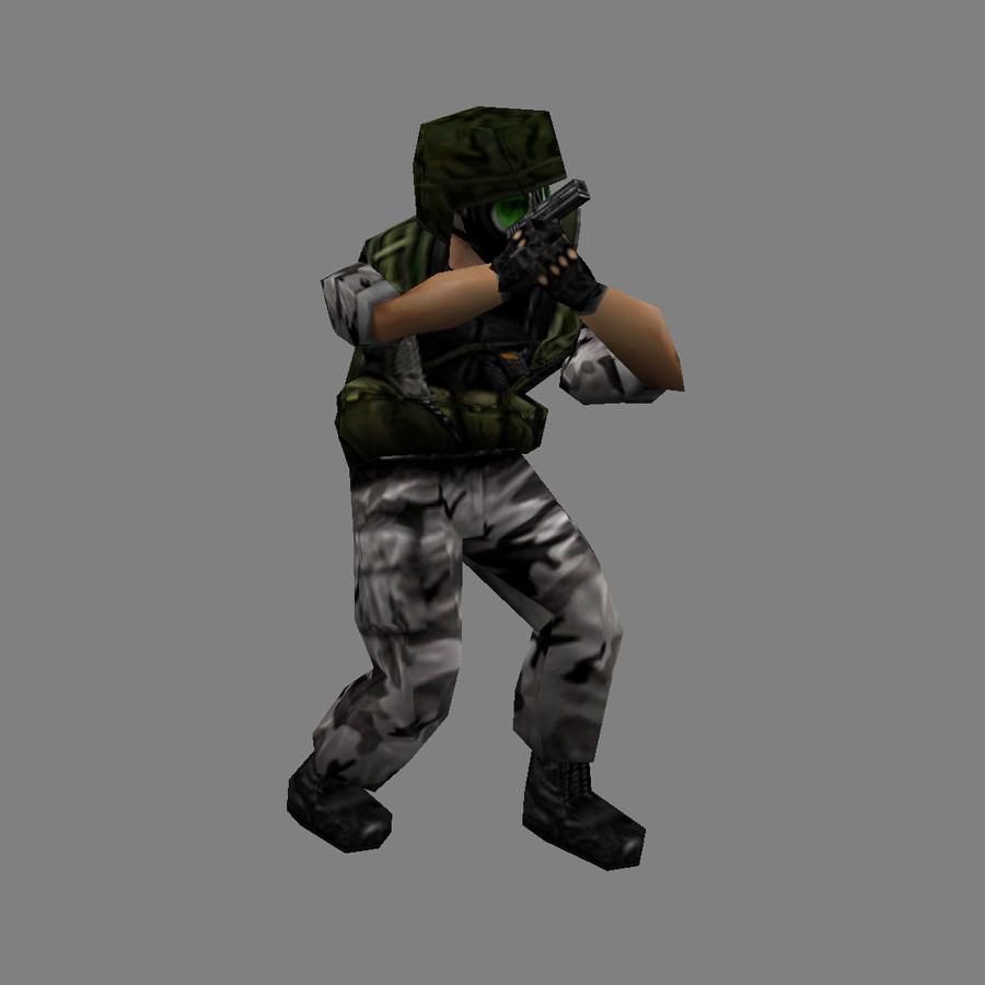 OP4 hgrunt player model conversion Mod for Half-Life: Opposing Force ...
