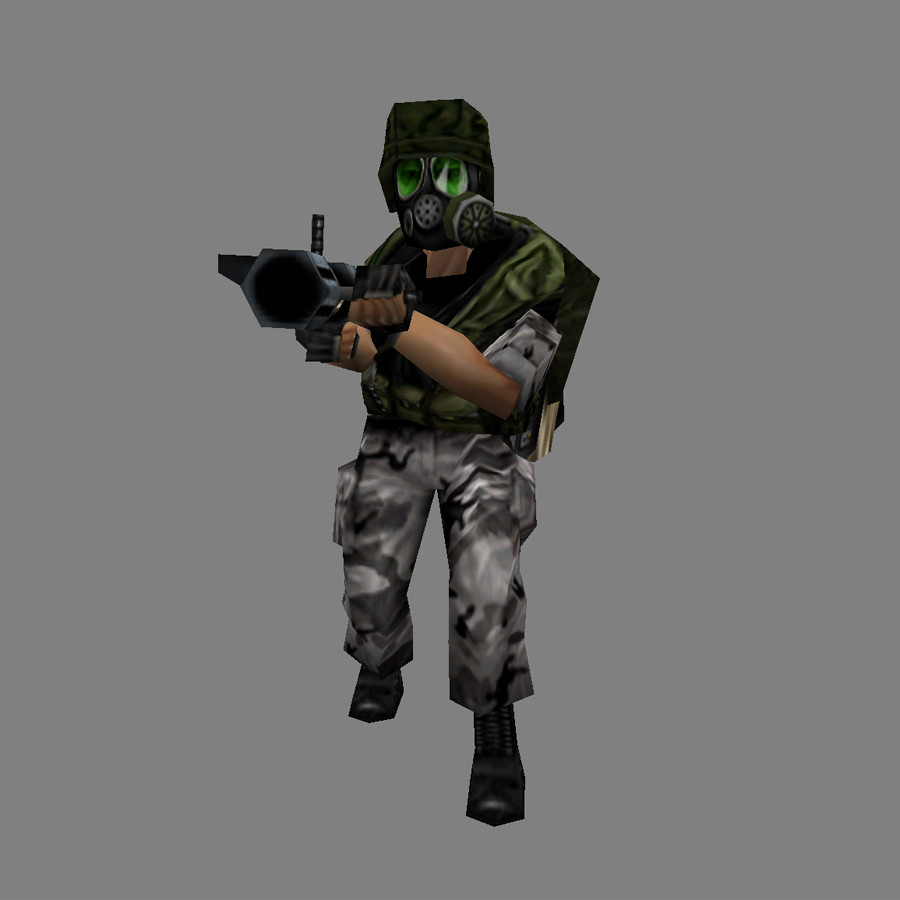 OP4 hgrunt player model conversion Mod for Half-Life: Opposing Force ...