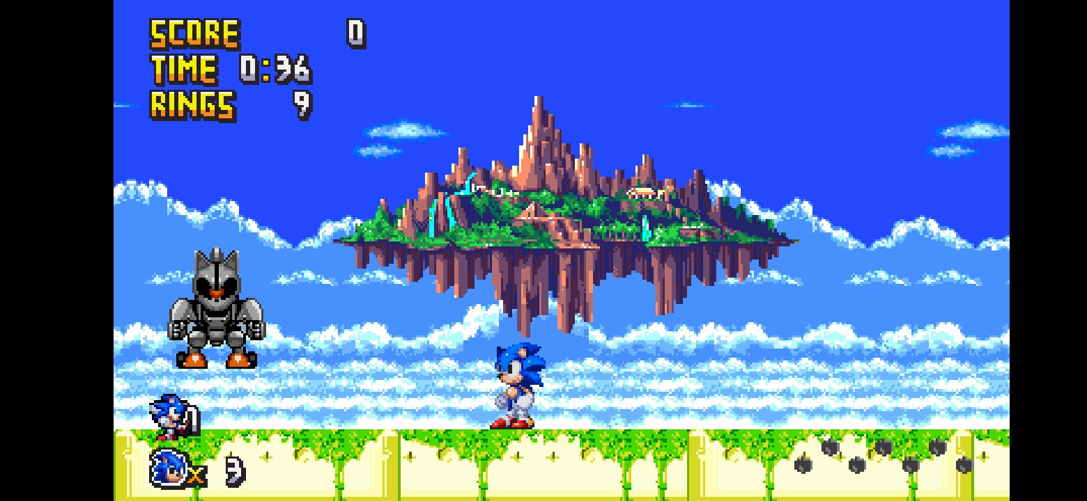 Silver sonic ats and bts Mod for Sonic 3 A.I.R. | S3AIR Mods