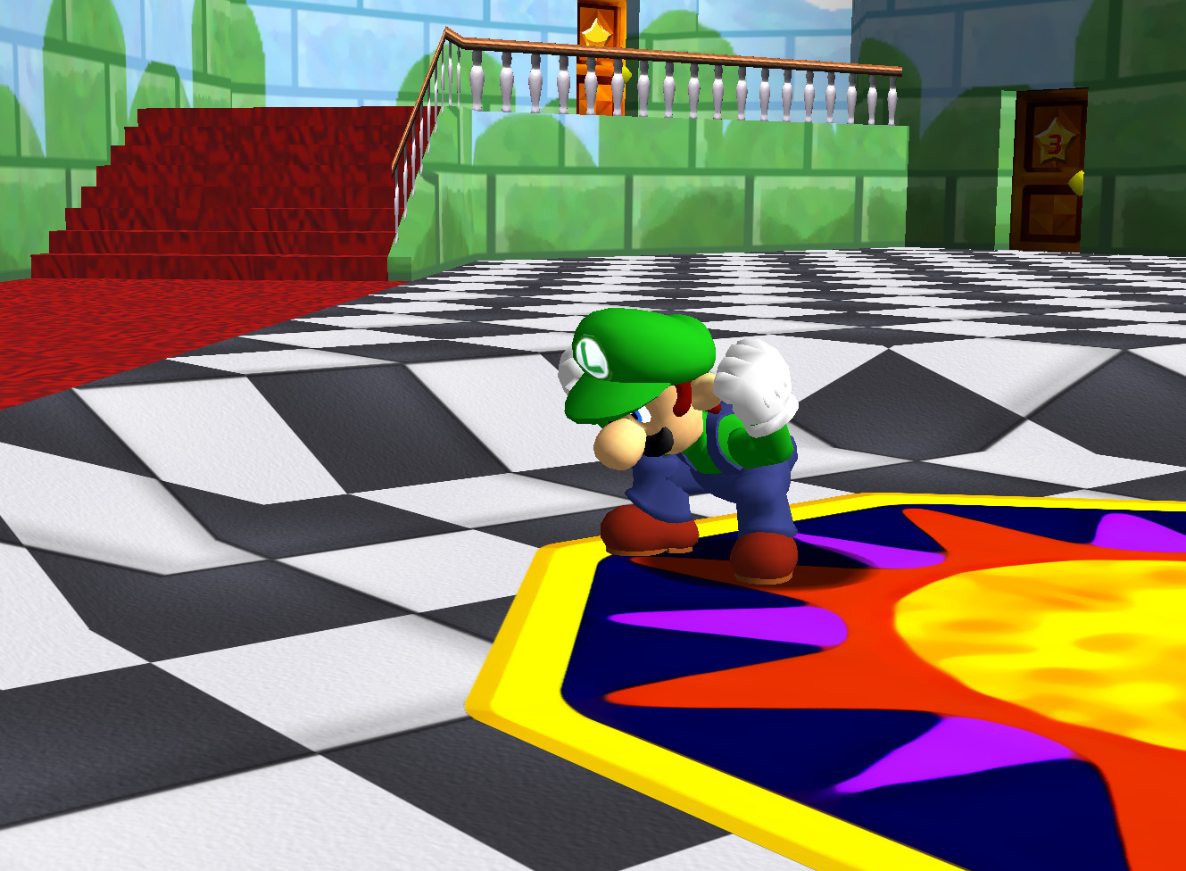 Luigi In Super Mario 64 (PC) Mod for Super Mario 64 PC Port | SM64 PC Mods