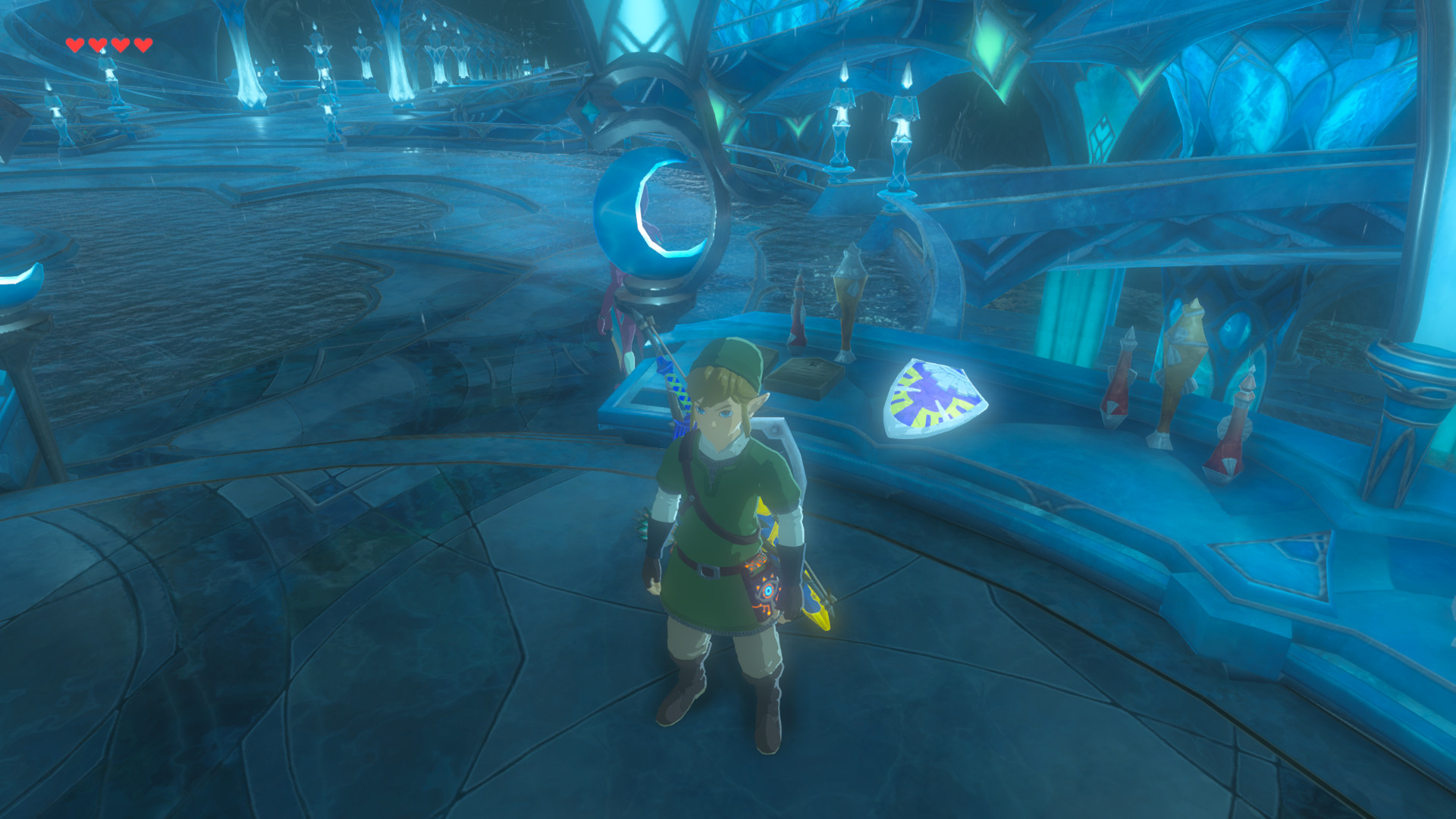 Skyward Sword Weapon/Shield set Mod for The Legend of Zelda: Breath of the Wild (WiiU) | BotW Mods