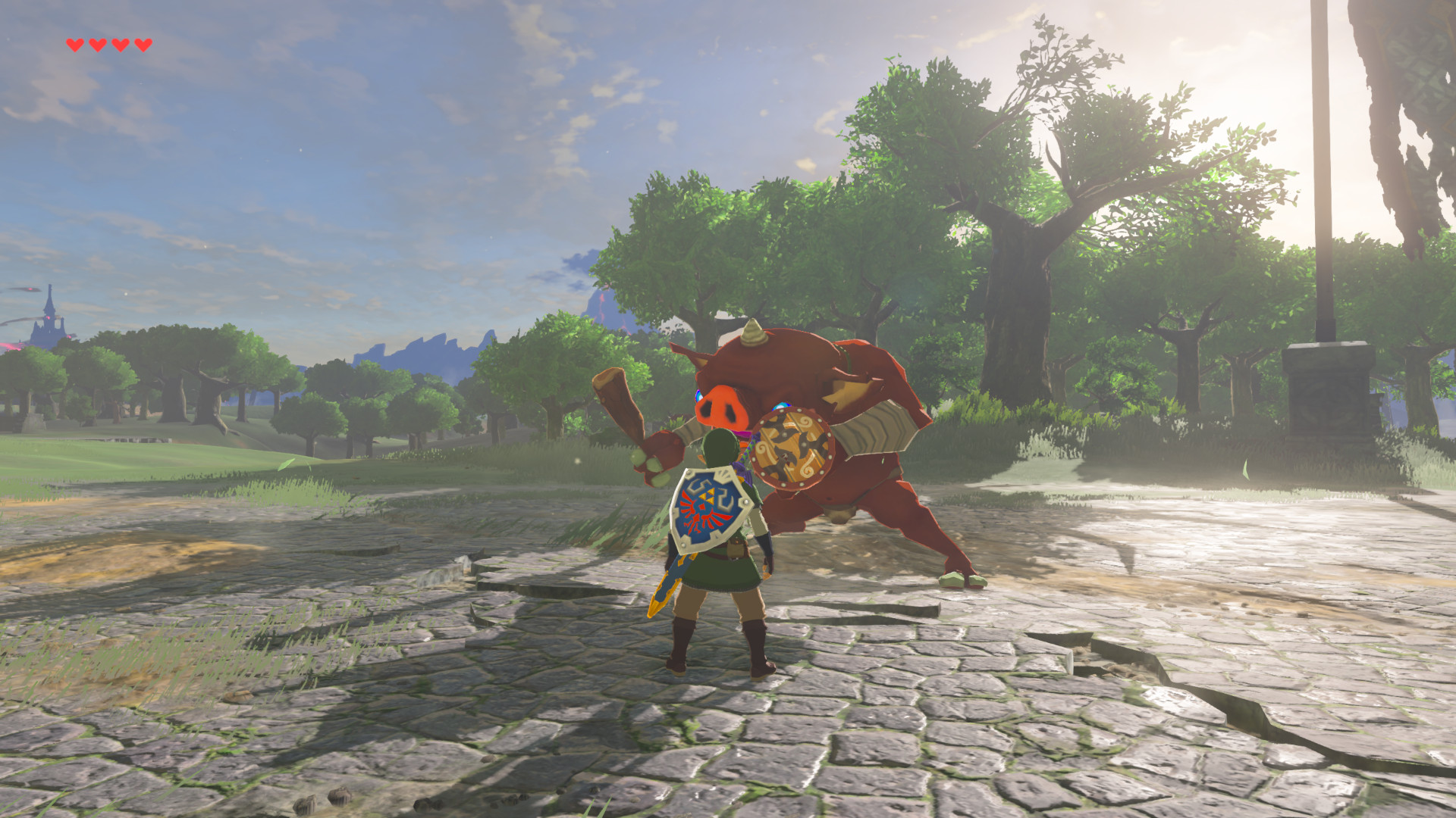 Skyward Sword Weapon/Shield set Mod for The Legend of Zelda: Breath of ...