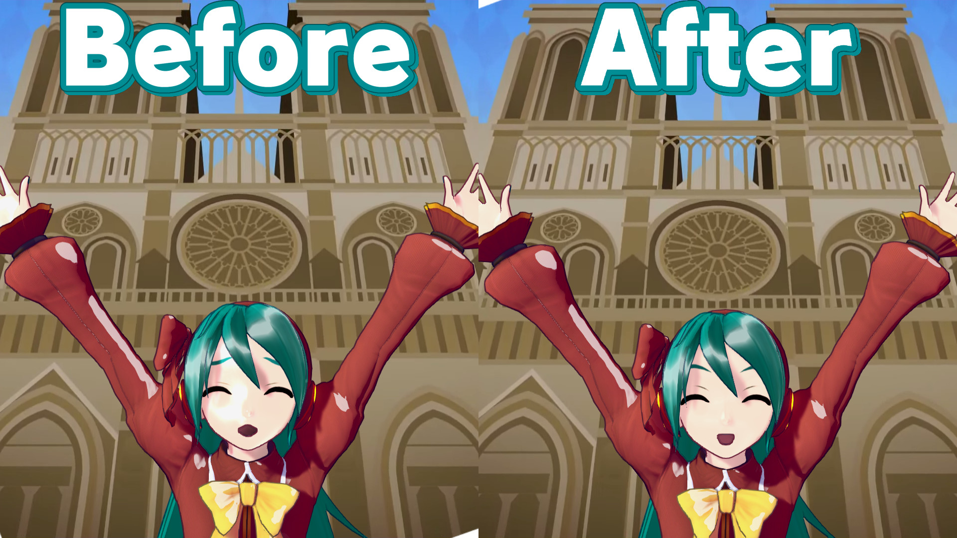 Catch the Wave Expression and FT Lighting Fix Mod for Hatsune Miku: Project DIVA Mega Mix+ ...