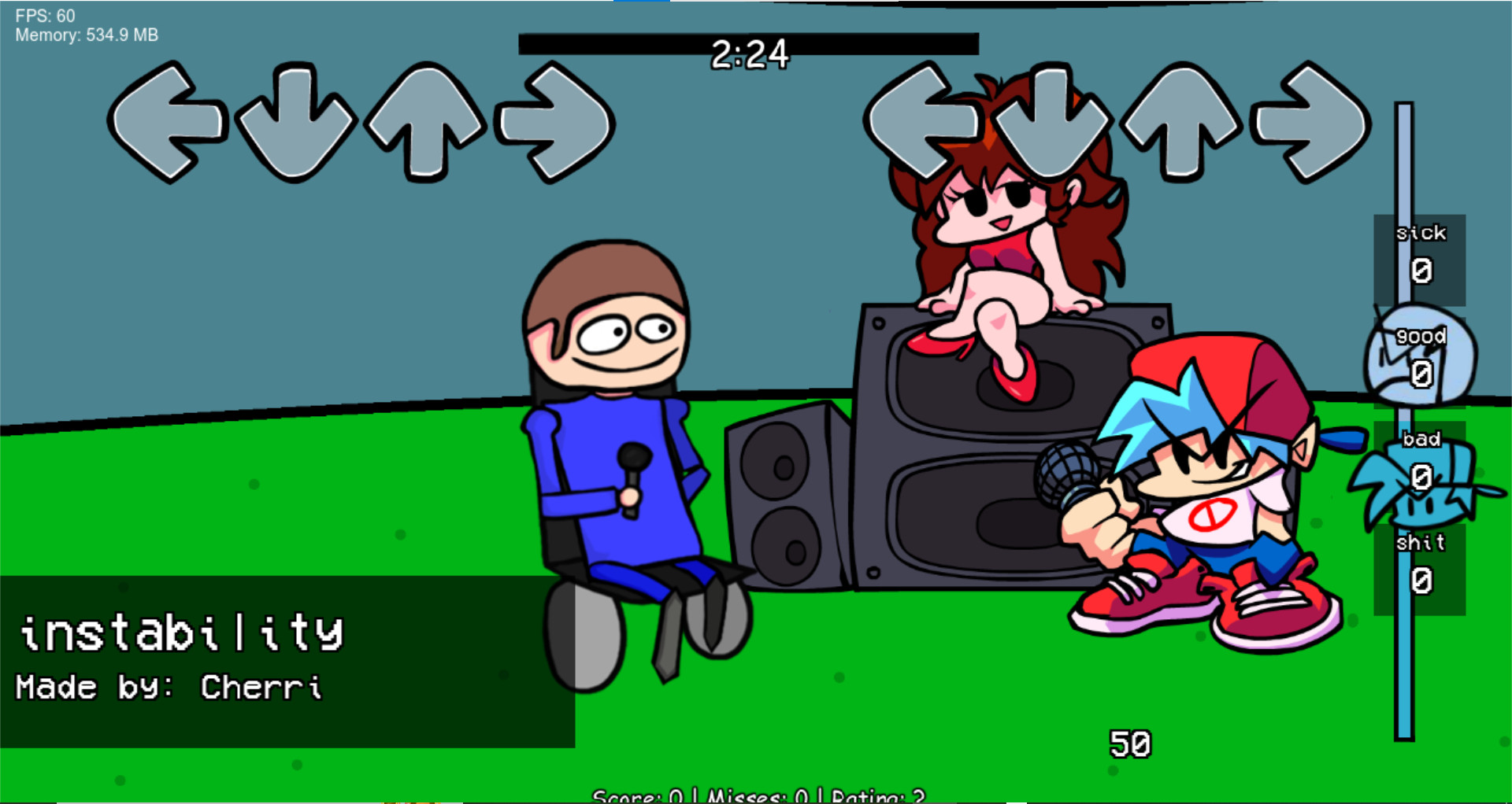 Dave + Bambi: ONESHOT (BETA) Mod for Friday Night Funkin' | FNF Mods