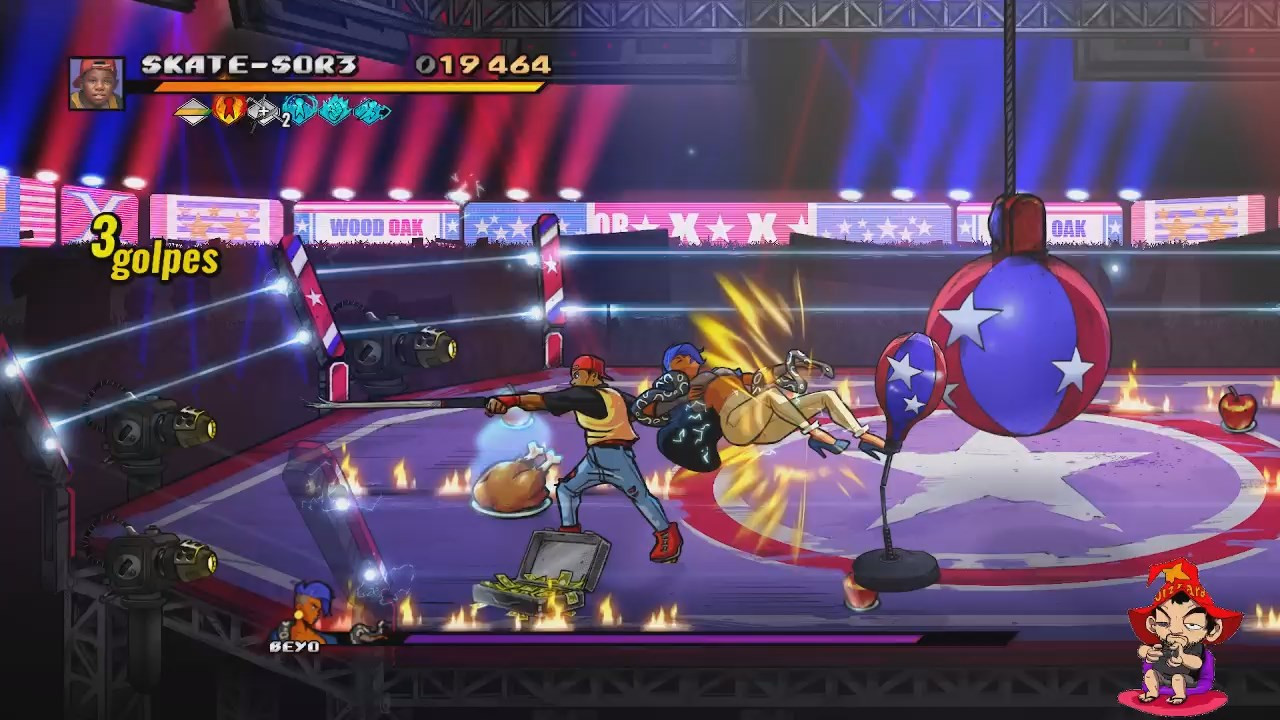 Skate SoR3 in HD Mod for Streets of Rage 4 | SOR4 Mods