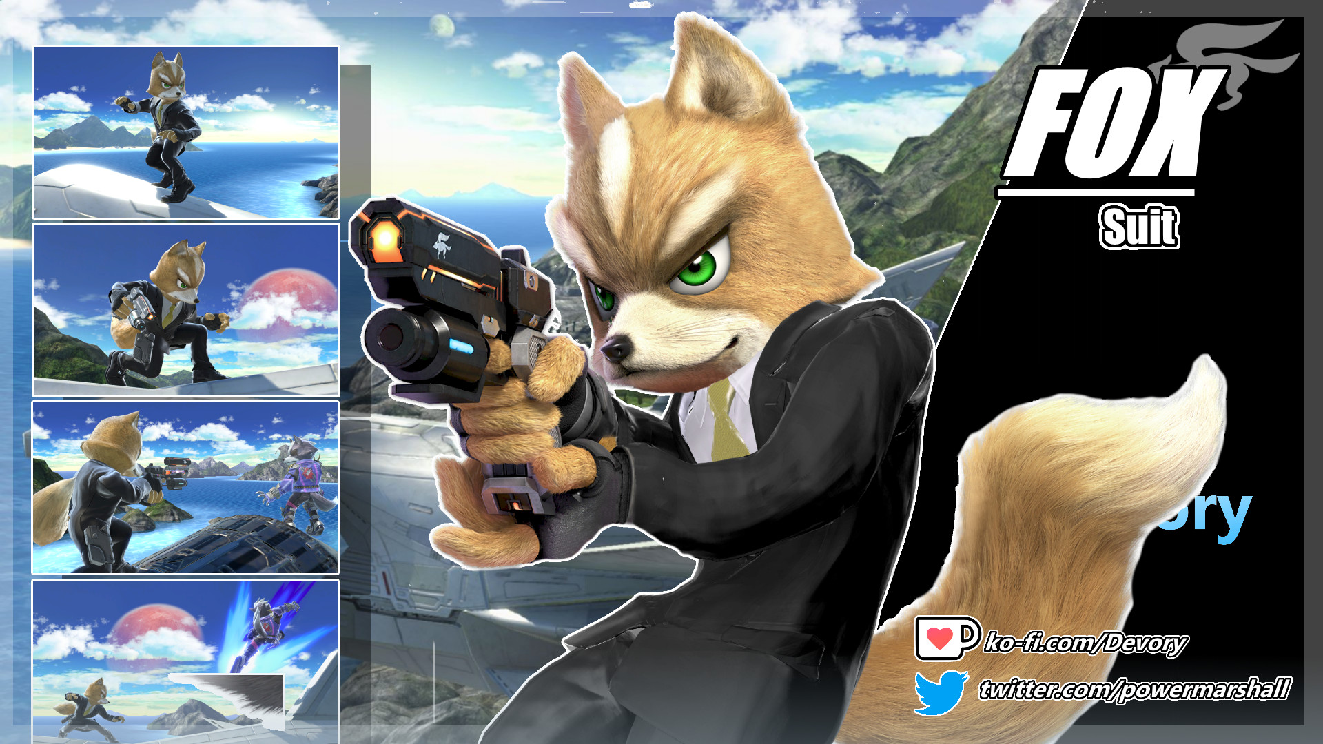 Suit Fox Mod for Super Smash Bros. Ultimate | SSBU Mods