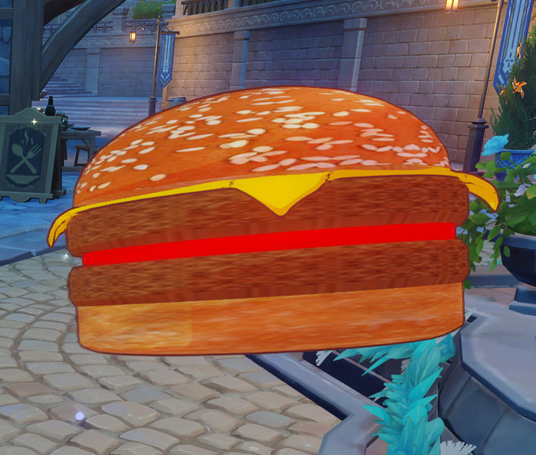 Cheeseburger Paimon Mod for Genshin Impact | GI Mods